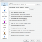 RStudio Global Optionsの各種設定 | トライフィールズ