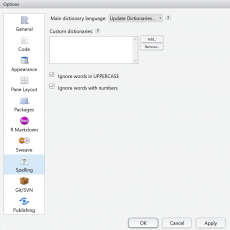 RStudio Global Optionsの各種設定 | トライフィールズ