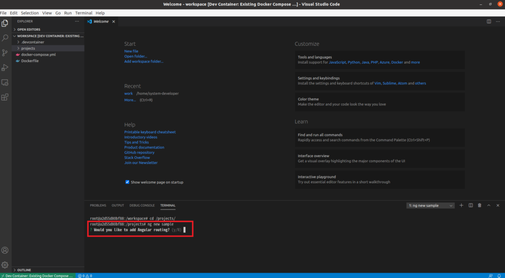 Docker×Angular VS Code Remote Containersで開発環境を構築する方法 | トライフィールズ